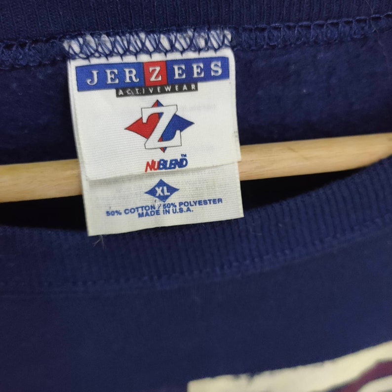 90s Jerzees Made in USA Sweatshirt Large Vintage Olde Glory Sweater ...