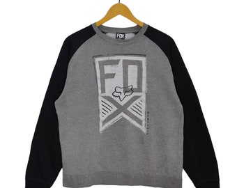 Fox Racing Sweater - Etsy