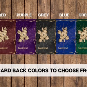 Dnd Artisan Tools, Supplies and Kits Equipment Cards, Dungeons and ...