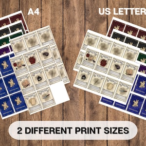 Dnd BUNDLE 7 Equipment Packs Item Cards, Dungeons and Dragons Printable ...