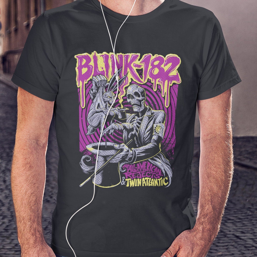 Blink 182 Tshirt, Blink 182 Tour, Concert Tshirt, Blink 182 Rock Shirt, Blink 182 Tee, Blink 182 ...