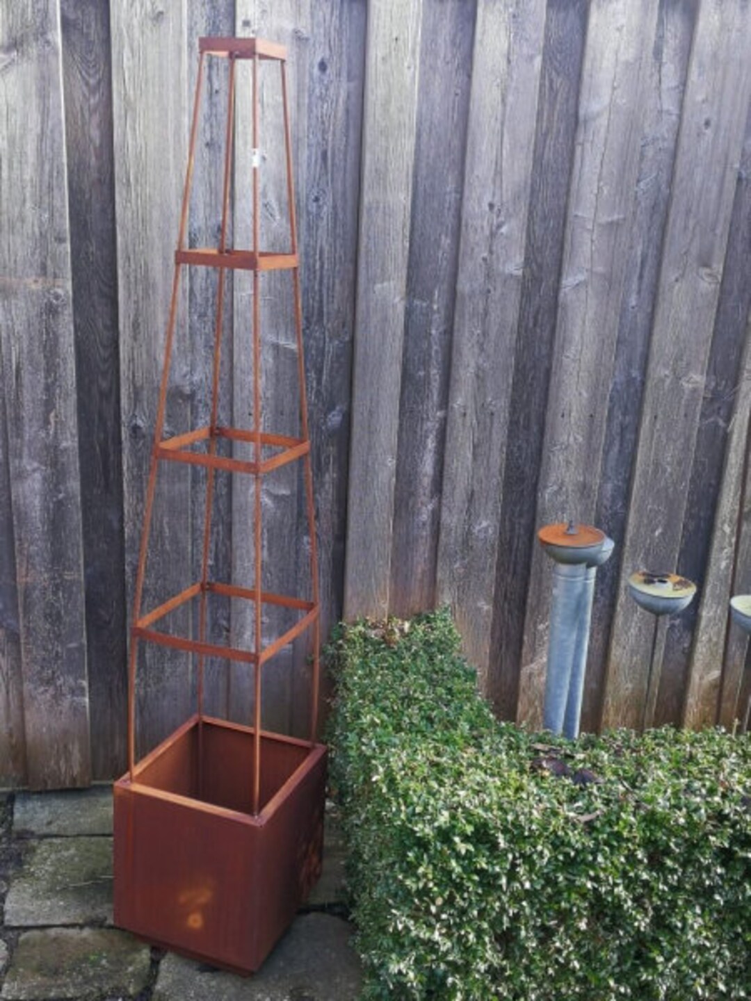 Edelrost Plant Tower Martin Gartenko Metal Rust Decoration Edelrost ...