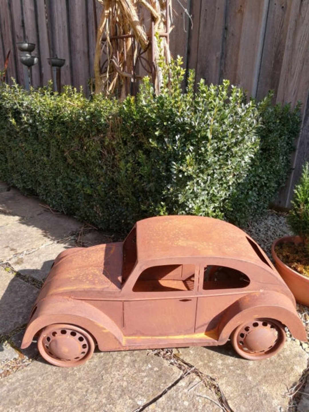 Edelrost Vintage Garden Decoration Metal Rust Rust Decoration - Etsy