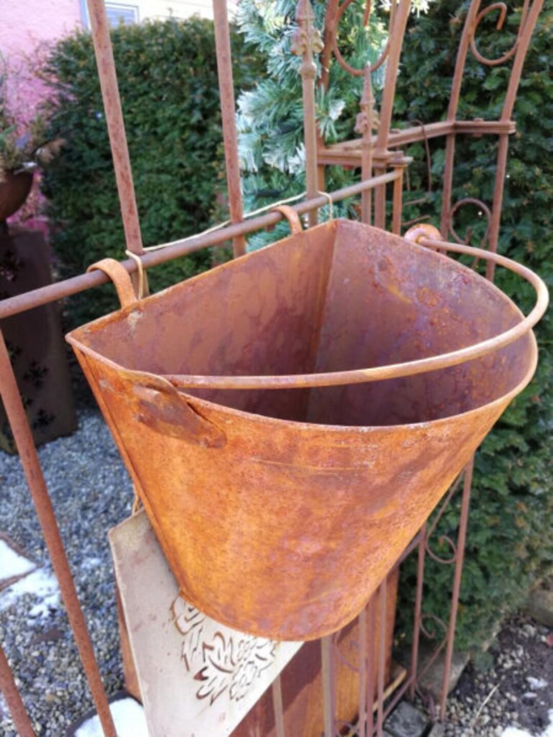 Patina Plant Pot for Hanginggarden Decoration Plant Basket Plants ...