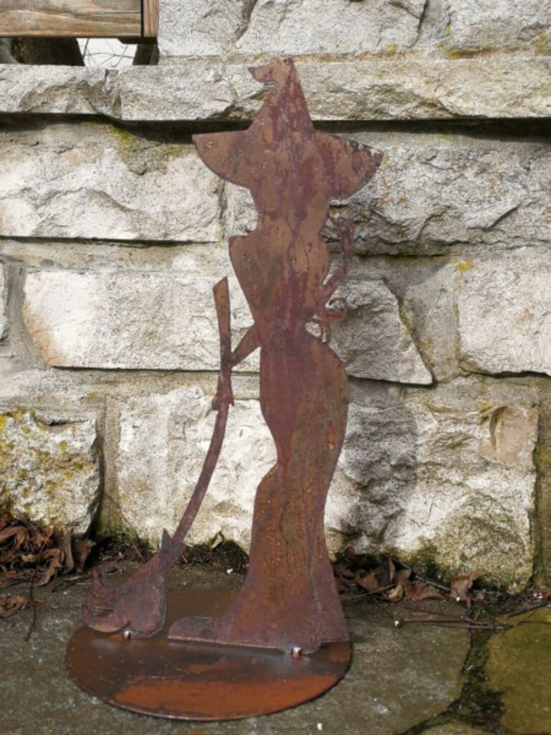 Edelrost Witch Gwendolyn Garden Decoration Rust Metal Decoration Rust ...