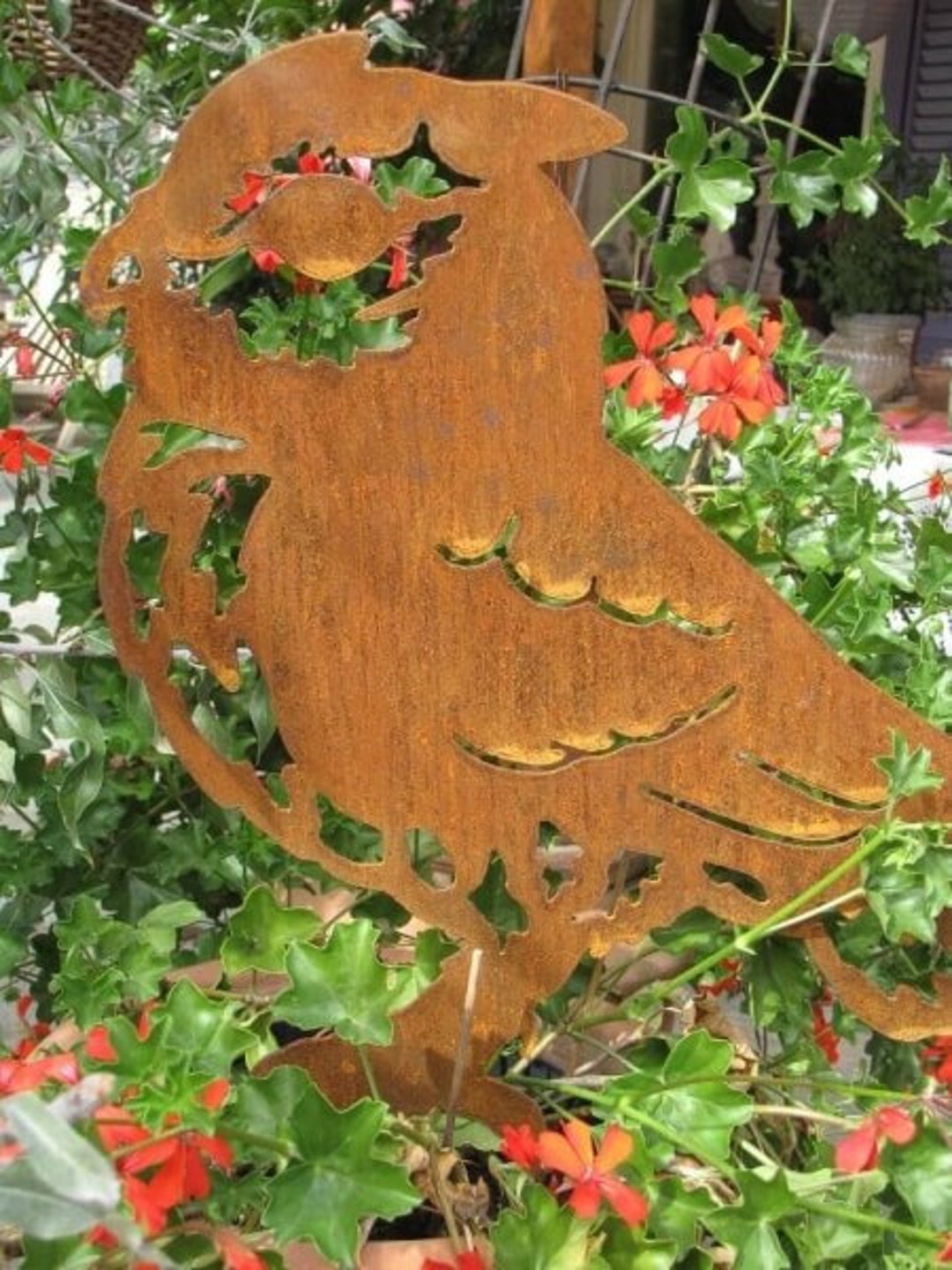Stainless Owl Xandra for Plugging Garden Decoration Animal Figure ...