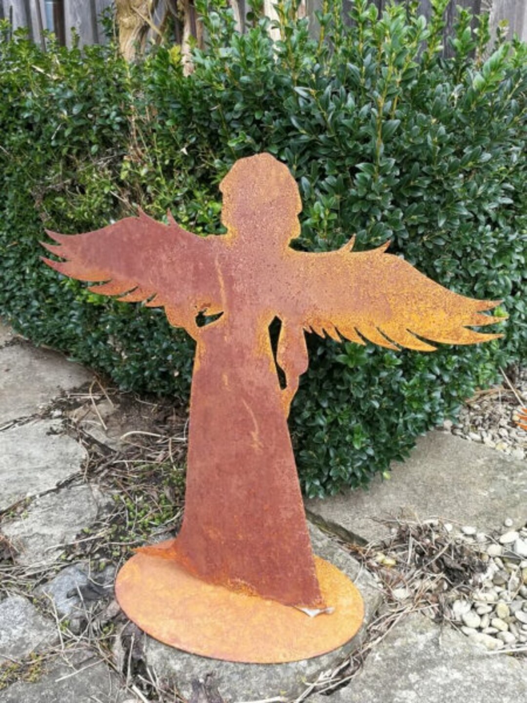 Patina Angel Vivienne Garden Decoration Rust Metal Rust Decoration ...