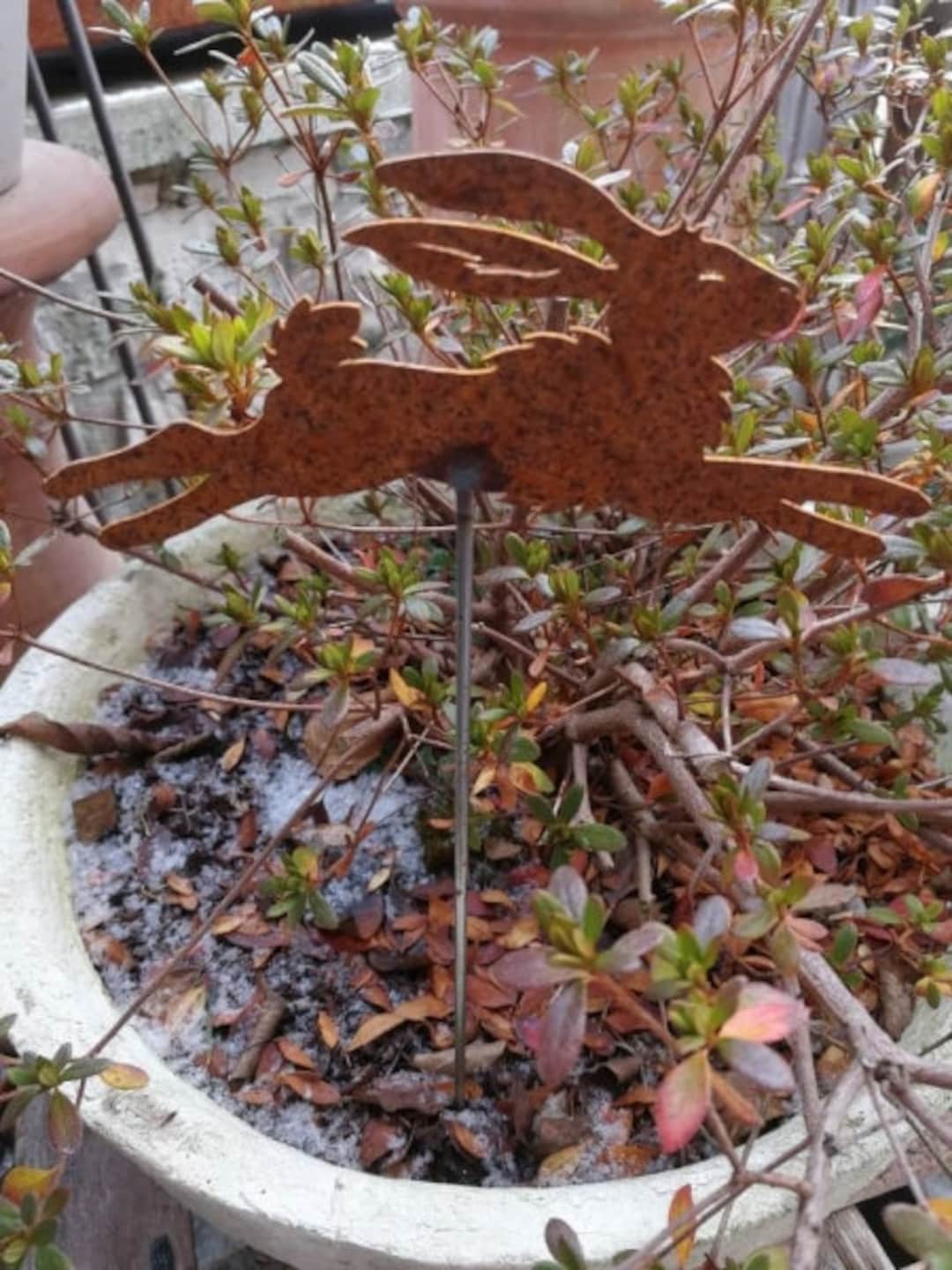 Stainless Gare Bunny Sprinter for Plugging Garden Decoration Animal ...