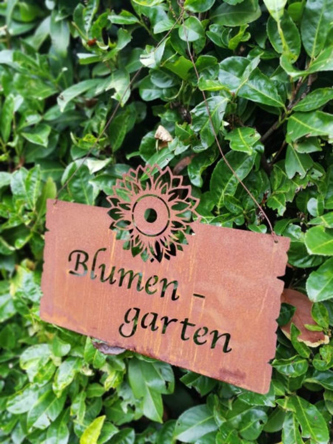 Stainless Rust Shield Flower Garden Garden Decoration Rust Garden ...