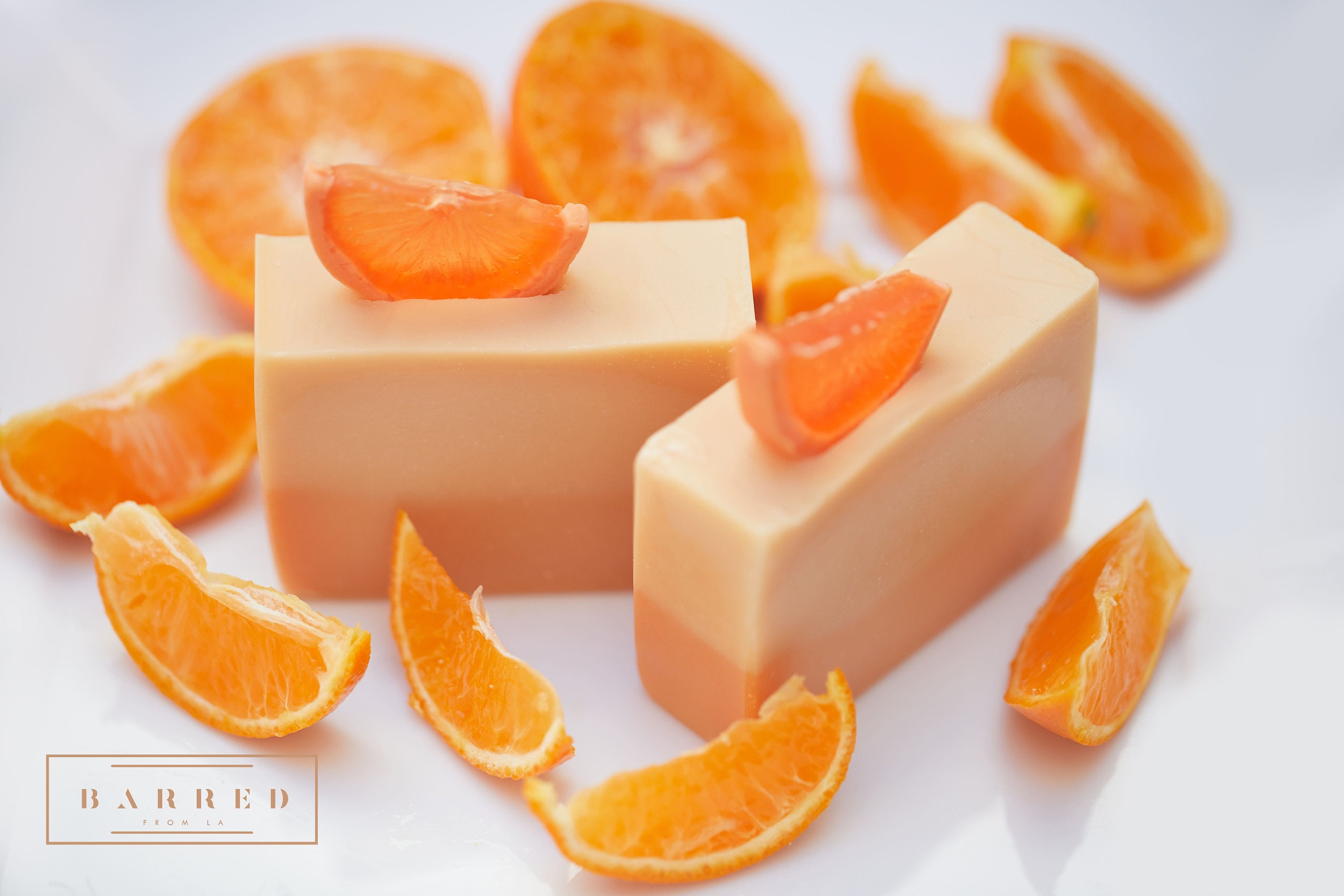 Tangerine Cold Process Soap - Etsy UK