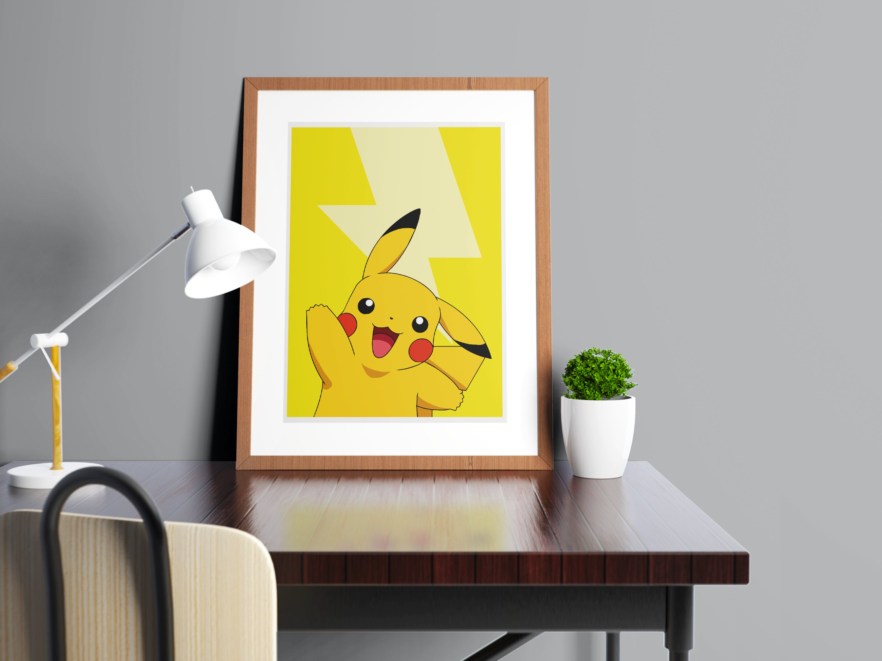 Pikachu Print, Pokemon Type Poster - Etsy UK