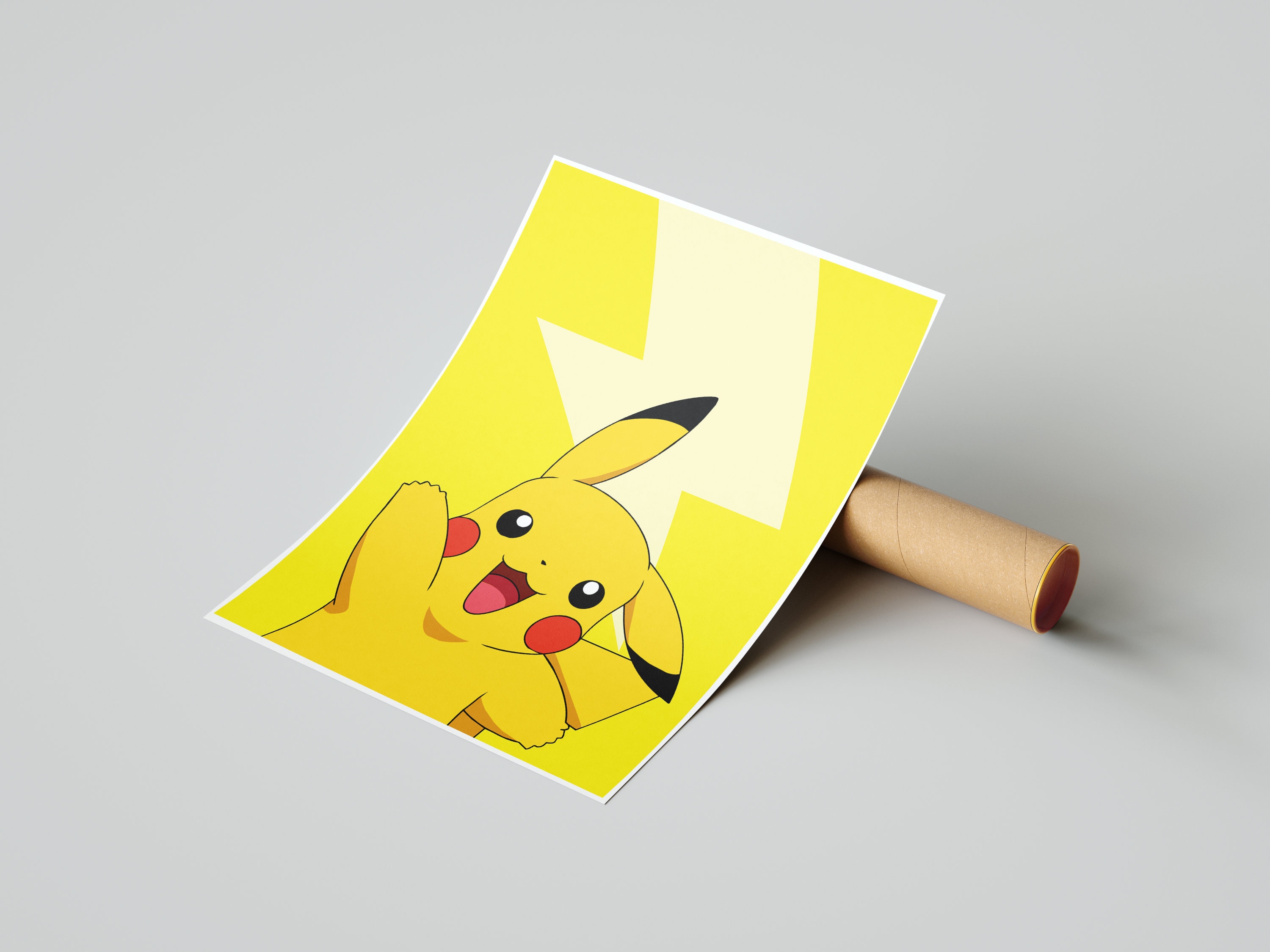 Pikachu Print, Pokemon Type Poster - Etsy UK