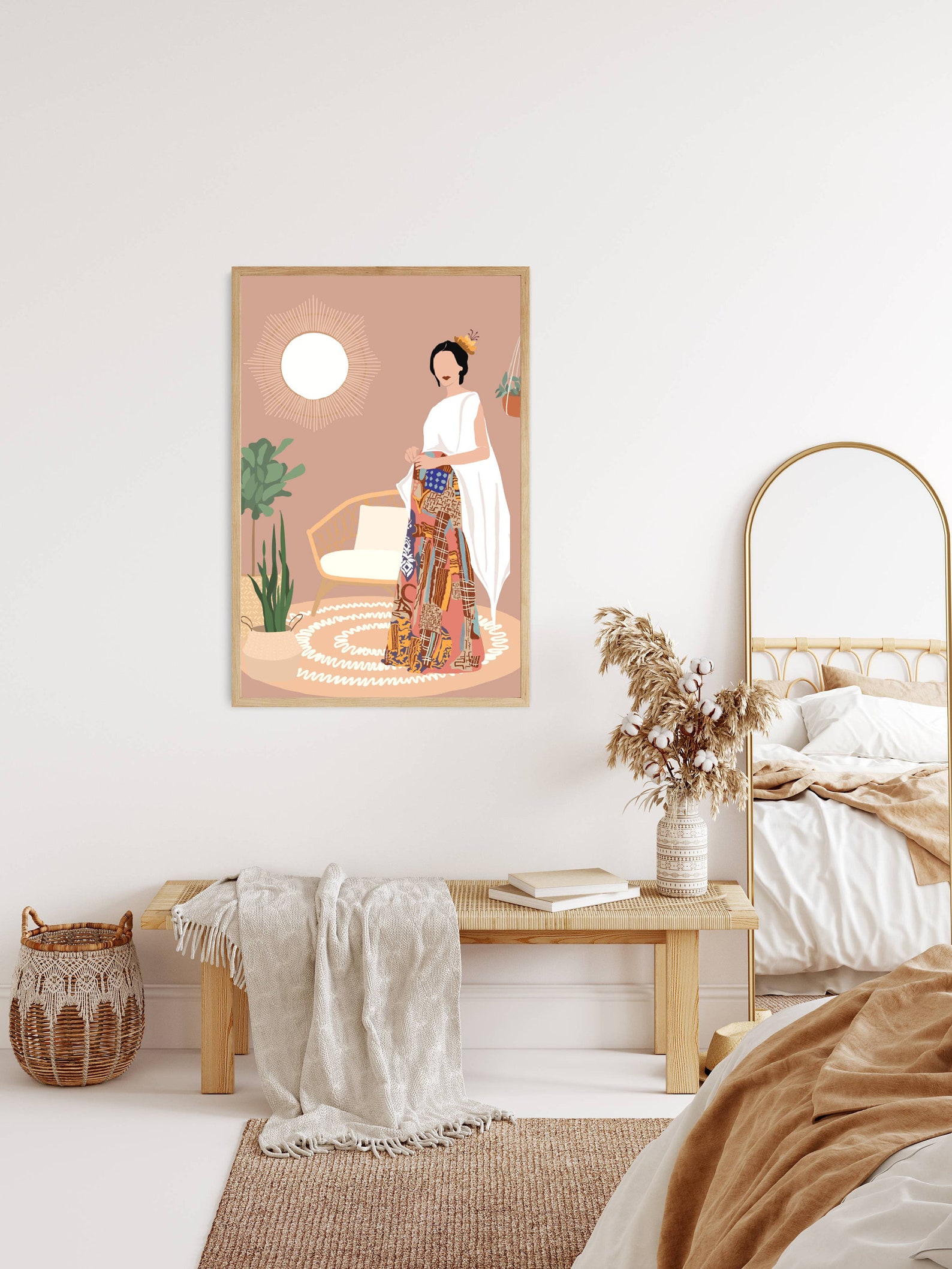 Filipino Gallery Wall Set Filipino Set of 6 Woman and Man - Etsy