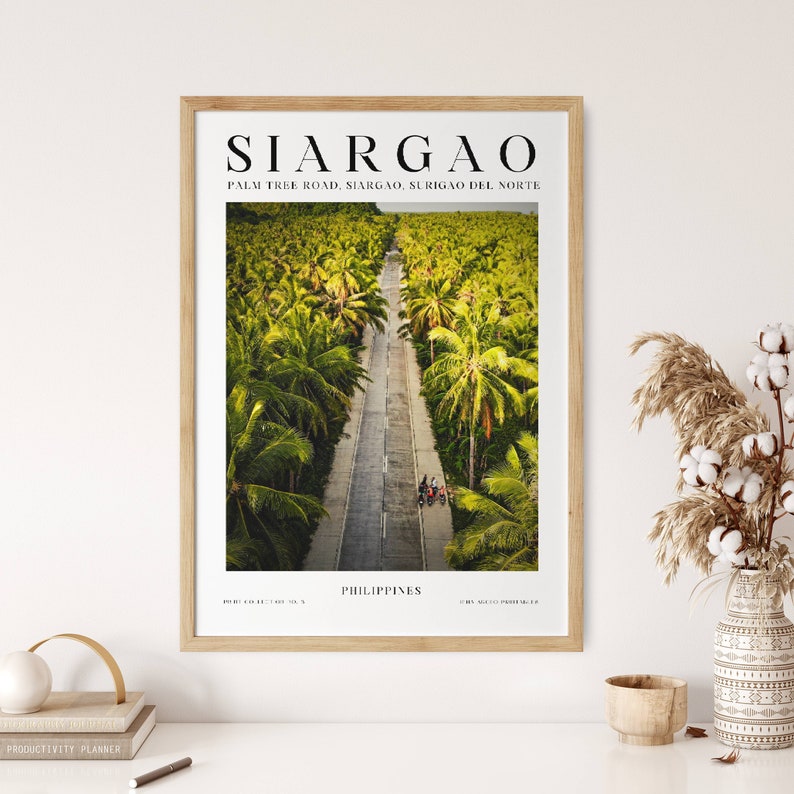 Siargao Filipino Art Travel Vintage Print Inspired by Matisse ...