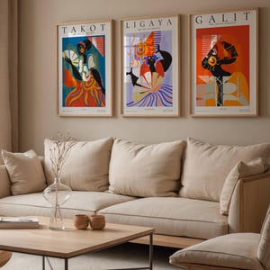 Filipino Abstract Wall Art Matisse Inspired Art Philippines Poster ...