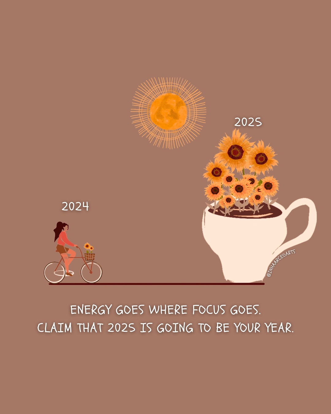 Claim That 2025 is Going to Be Your Year Self Love Motivational ...