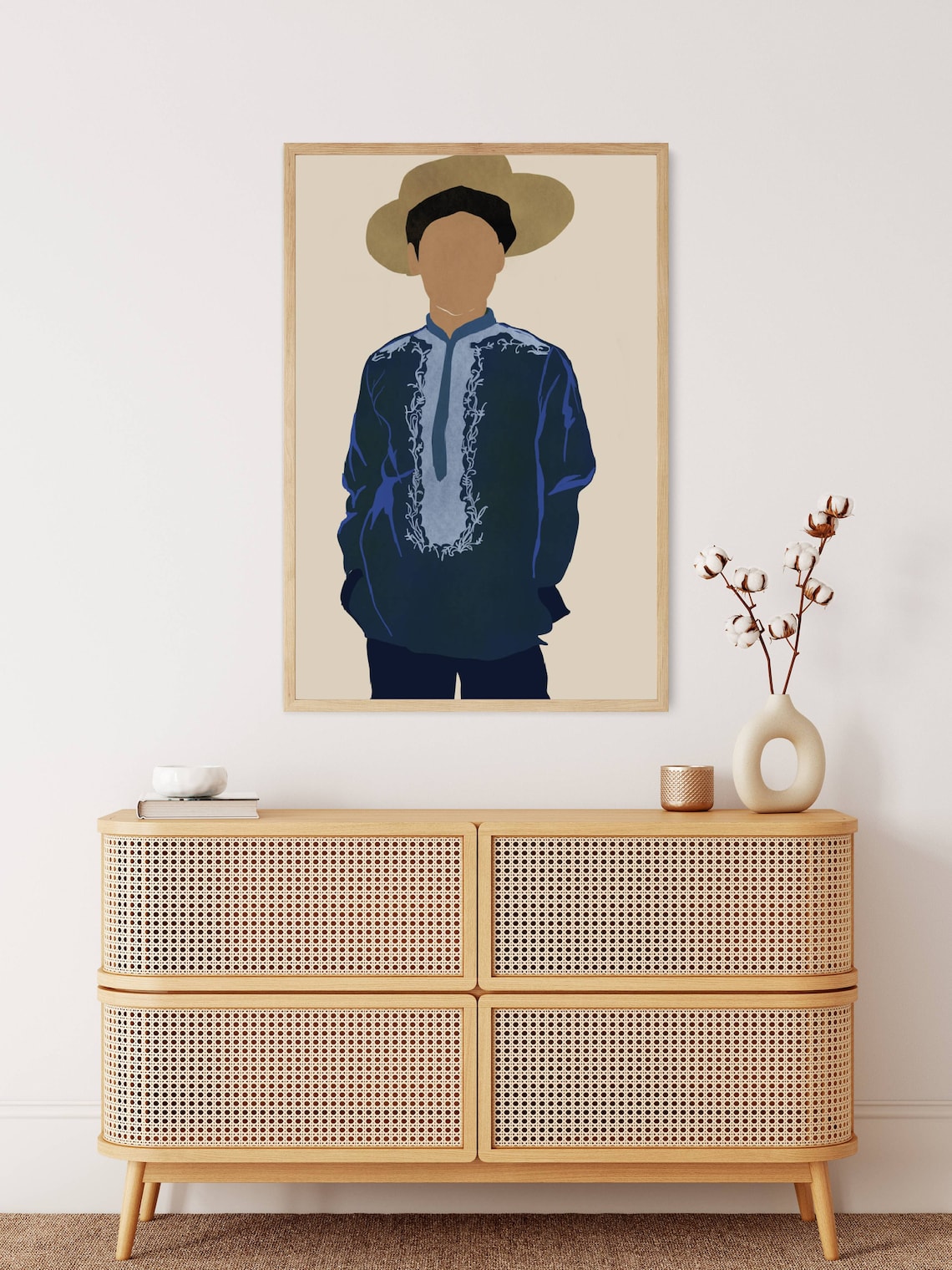 Male Vintage Filipino Wall Art, Philippines Poster, Filipino Mid ...