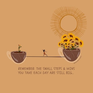 Remember the Small Steps and Wins You Take Each Day Are Still Big Wall ...