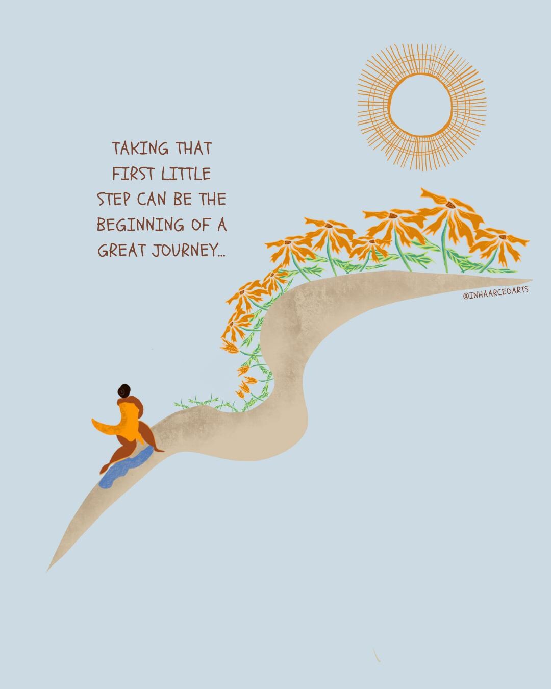 Taking That First Little Step Can Be the Beginning Fo a Great Journey ...