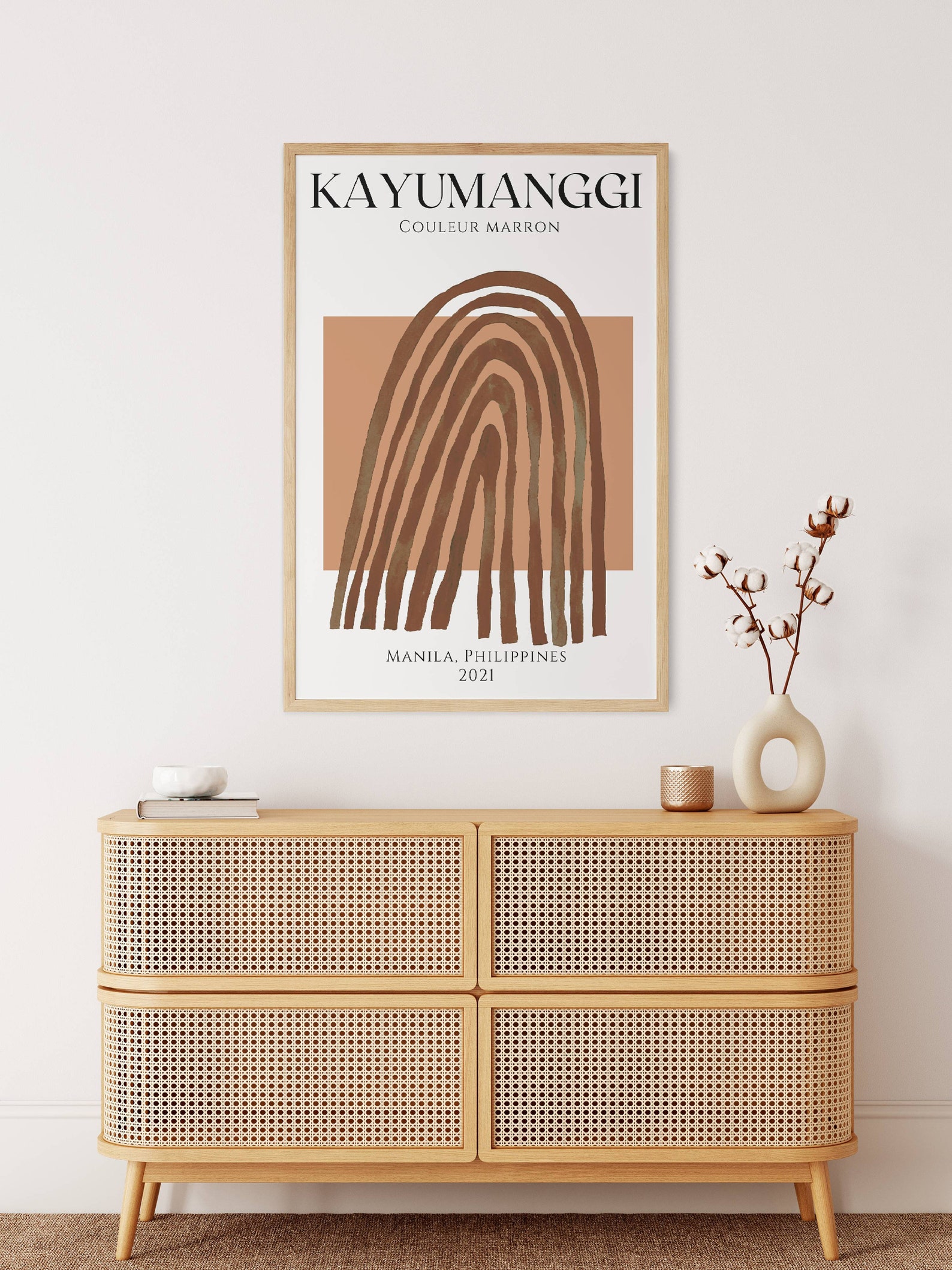 Kayumanggi Boho Printable Wall Art, Filipino Art Print, Inspired by ...