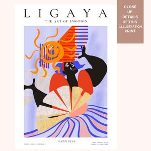 Filipino Abstract Wall Art, Matisse Inspired Art Philippines Poster ...