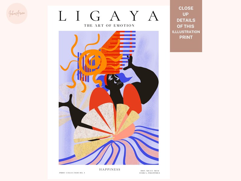 Filipino Abstract Wall Art, Matisse Inspired Art Philippines Poster ...