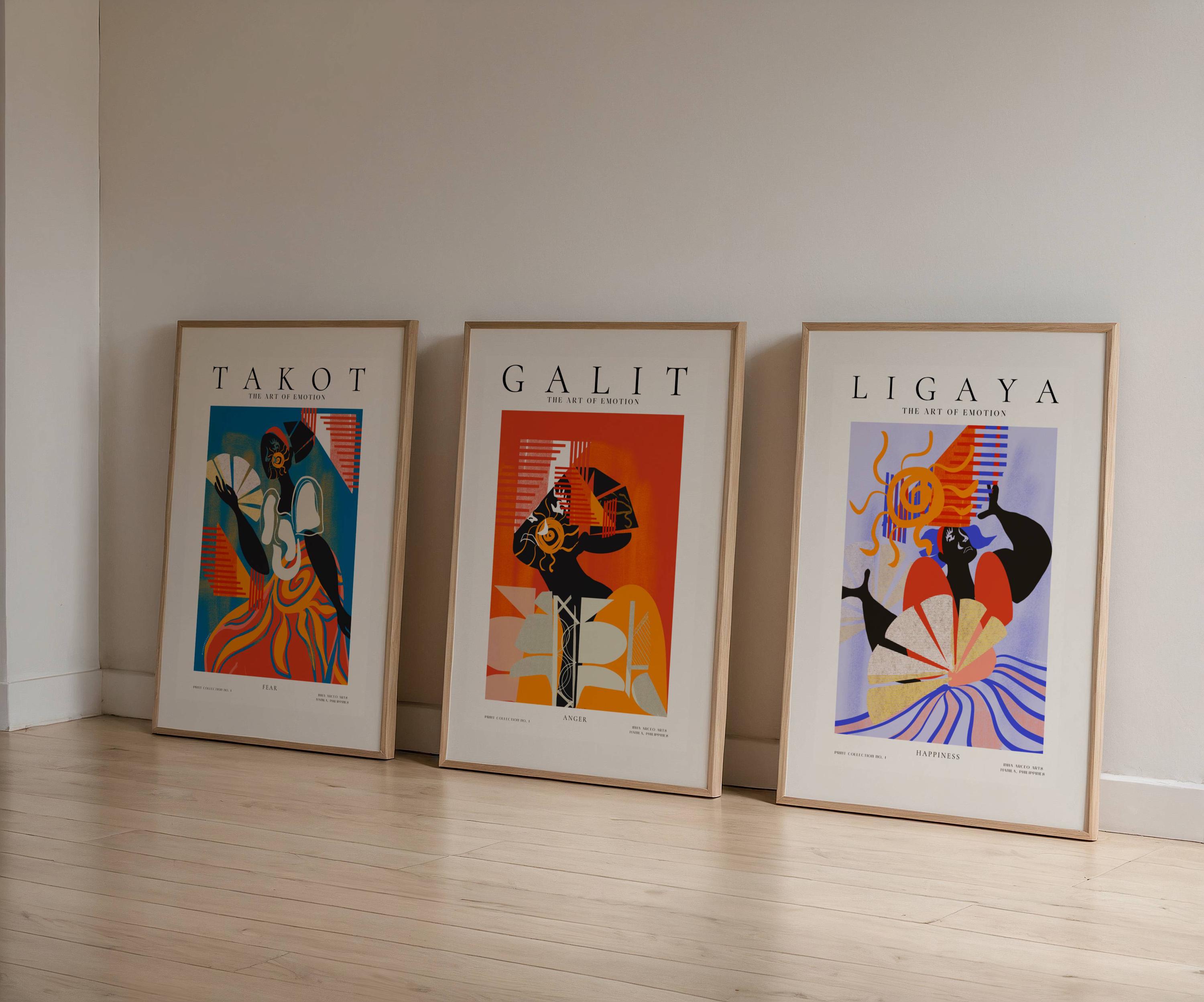 Filipino Abstract Wall Art, Matisse Inspired Art Philippines Poster ...