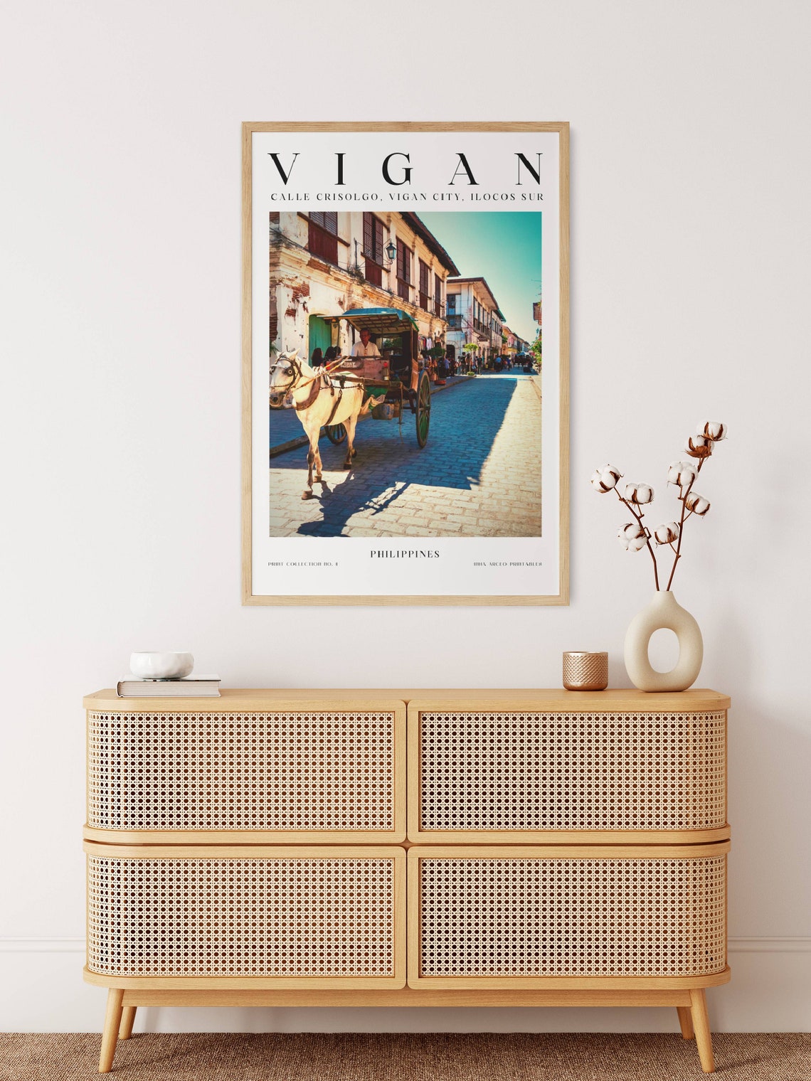 Vigan Filipino Art Travel Vintage Print Inspired by Matisse ...