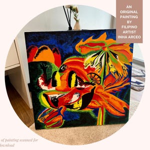 Filipino Abstract Wall Art Philippines Canvas Wall Art Print for Home ...