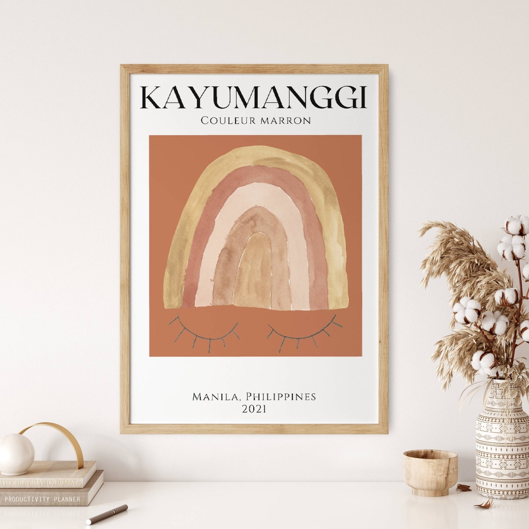 Kayumanggi Filipino Art Print Inspired by Matisse Wall Art & Picasso ...
