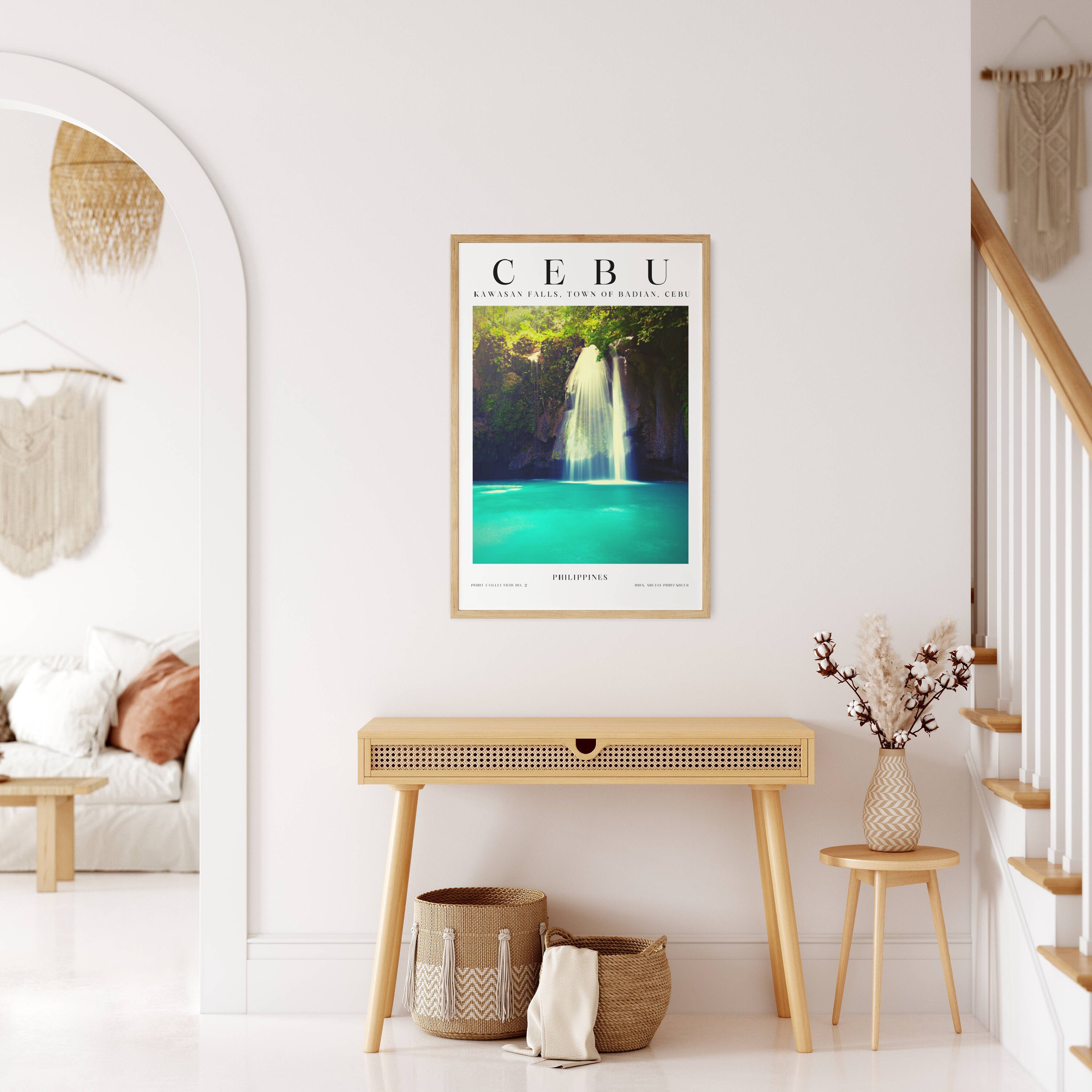 Cebu Filipino Art Travel Vintage Print Inspired by Matisse - Etsy