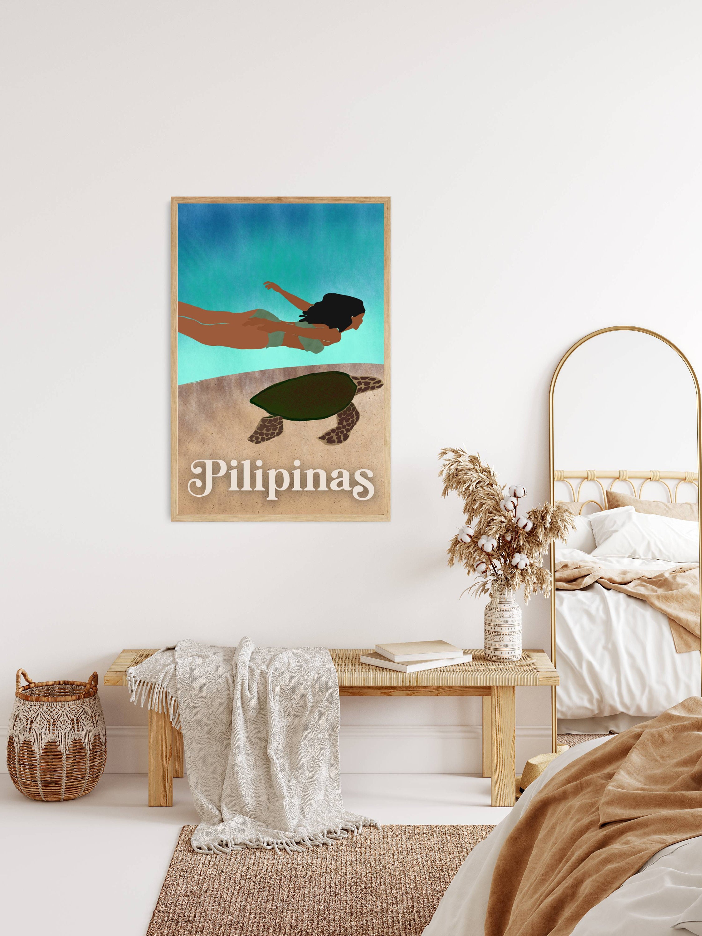 Filipino Gallery Wall Set Filipino Set of 6 Woman Prints - Etsy