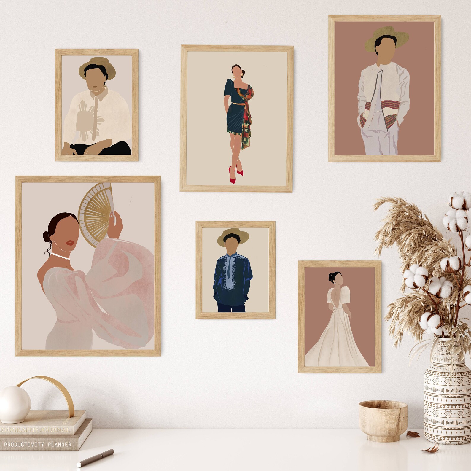 Filipino Man Printable Boho Art, Philippines Poster, Filipino Art Print ...