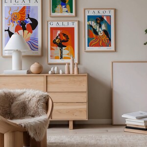 Filipino Abstract Wall Art Matisse Inspired Art Philippines Poster ...