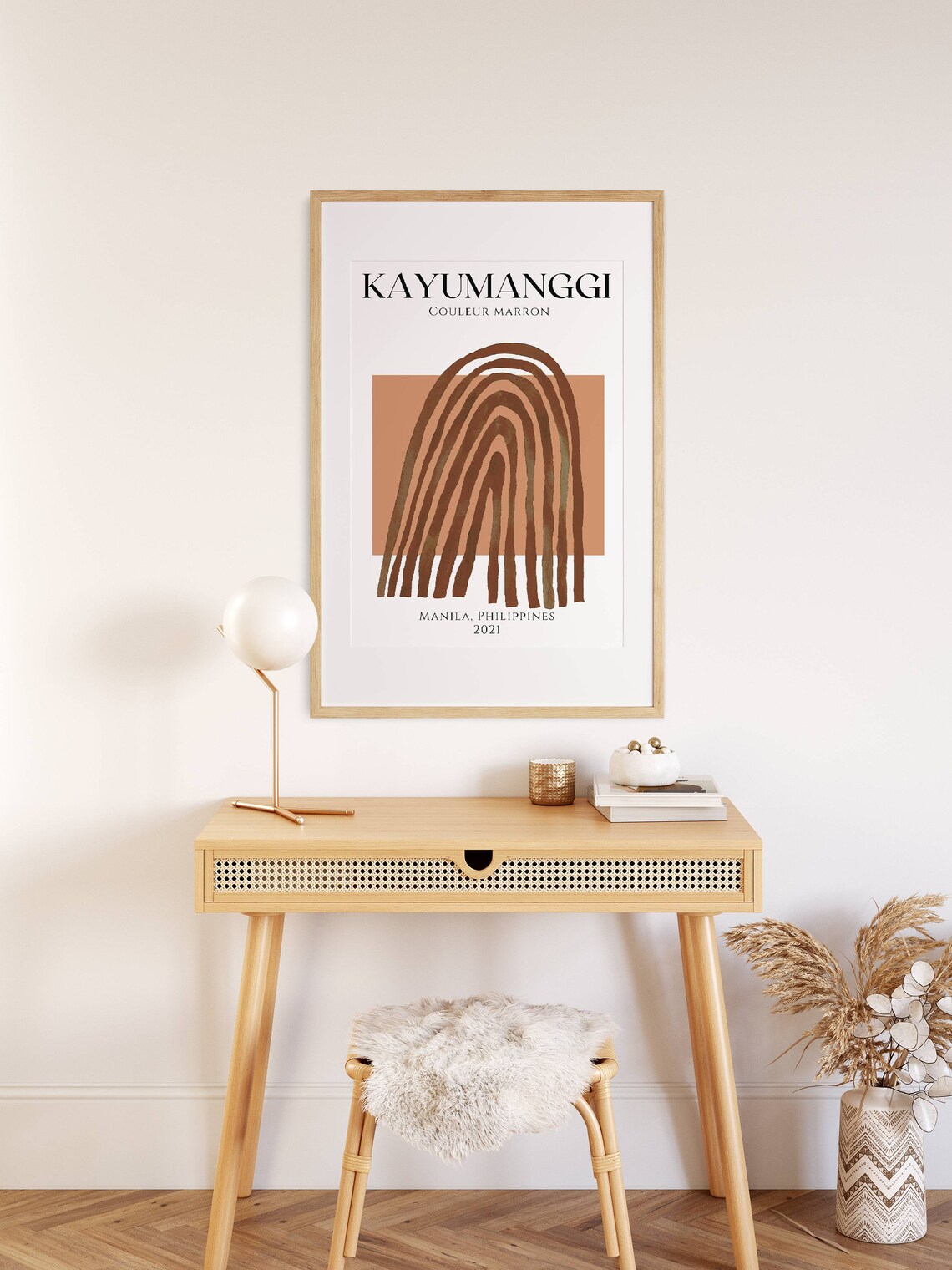 Kayumanggi Boho Printable Wall Art, Filipino Art Print, Inspired by ...