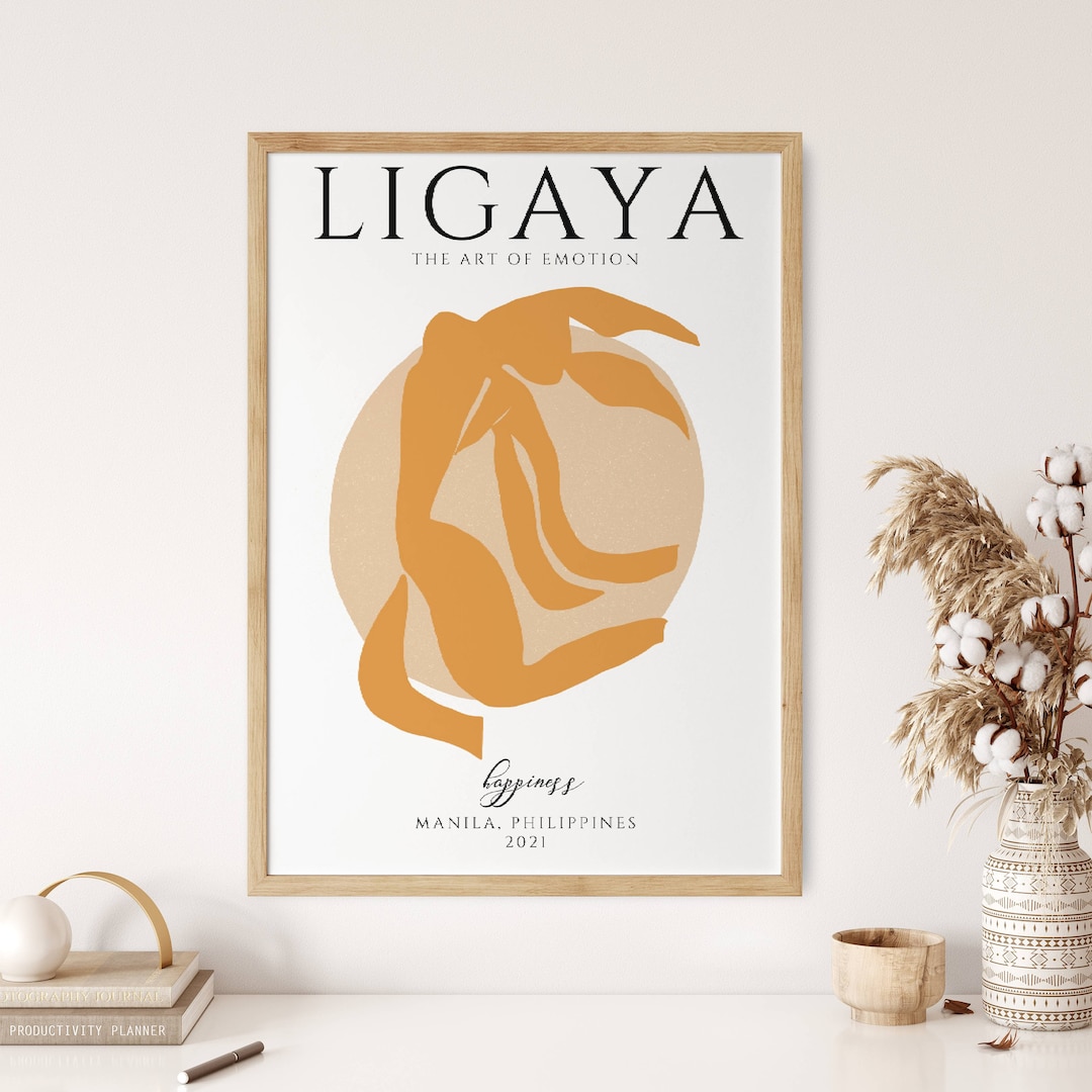 Filipino Abstract Wall Art, Matisse Inspired Art, Philippines Poster ...