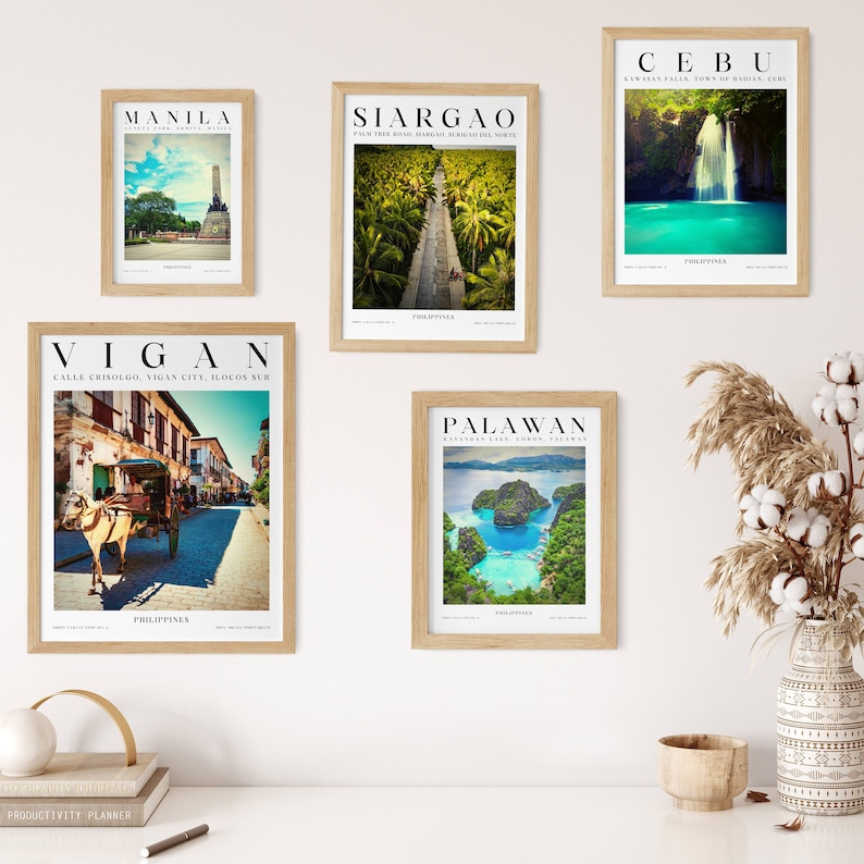 Cebu Filipino Art Travel Vintage Print Inspired by Matisse, Philippines ...