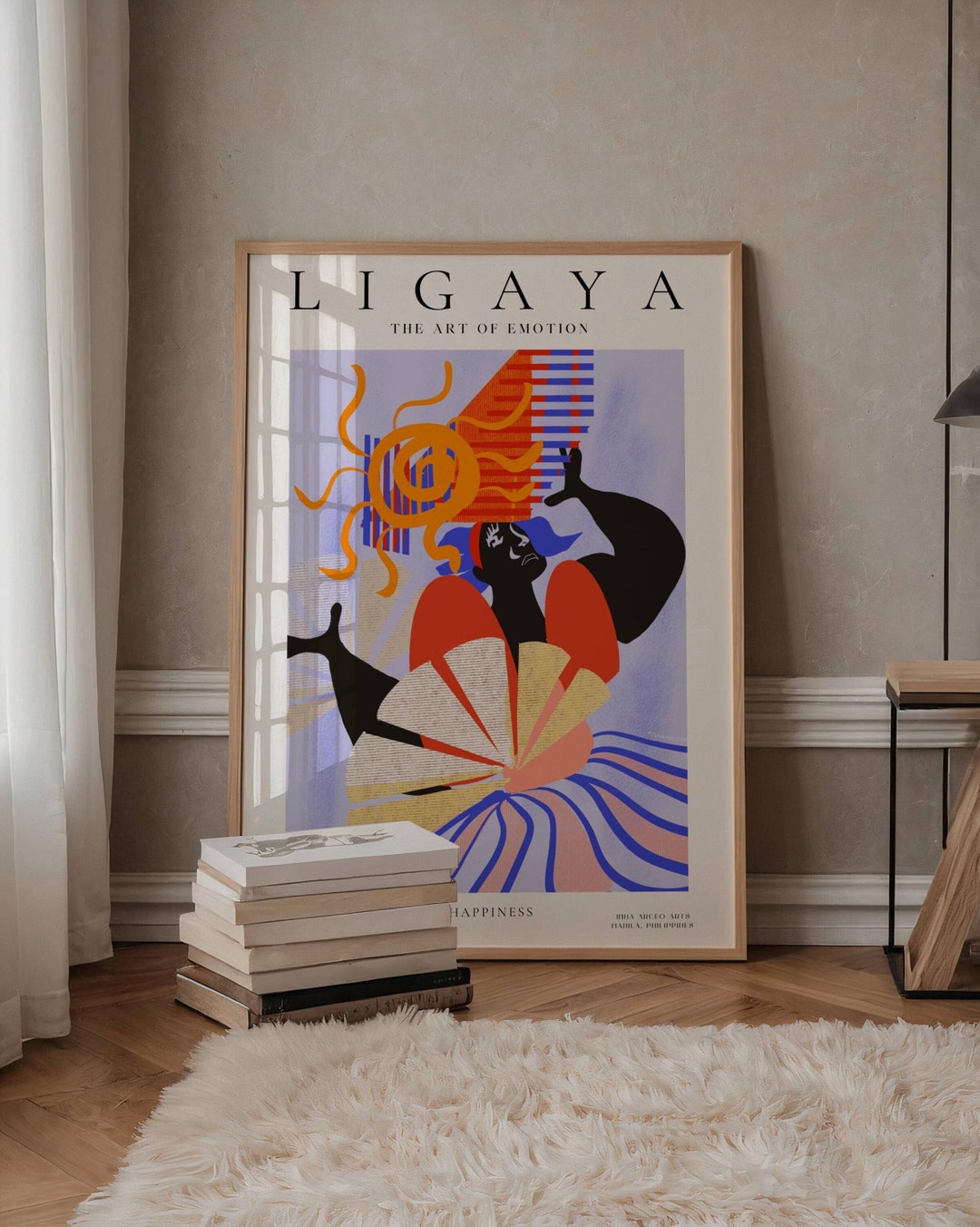 Filipino Abstract Wall Art, Matisse Inspired Art Philippines Poster ...