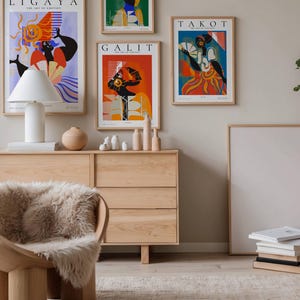 Filipino Abstract Wall Art, Matisse Inspired Art Philippines Poster ...