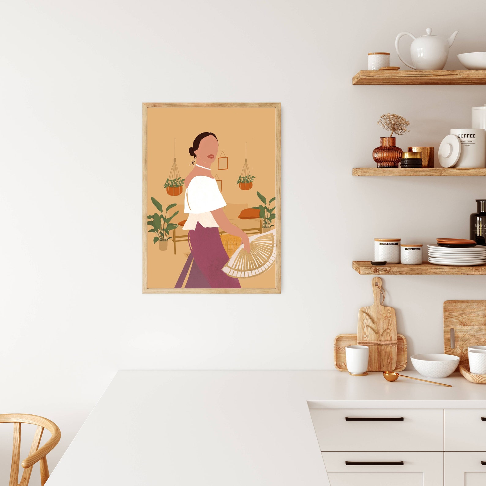 Filipino Gallery Wall Set Filipino Set of 4 Woman and Man - Etsy