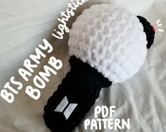 KPOP Light Stick Crochet Pattern PDF - Etsy