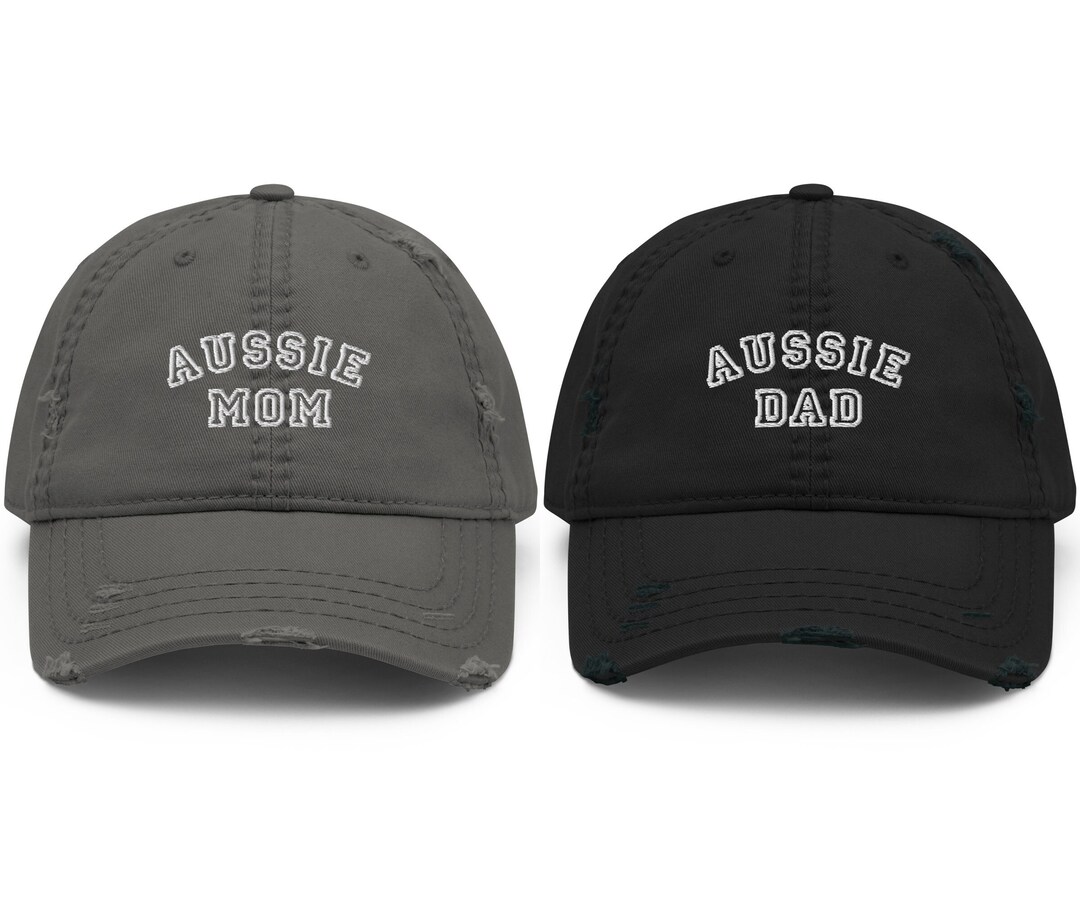 Aussie Mom Hat / Aussie Dad Hat / Australian Shepherd Mom Gift ...