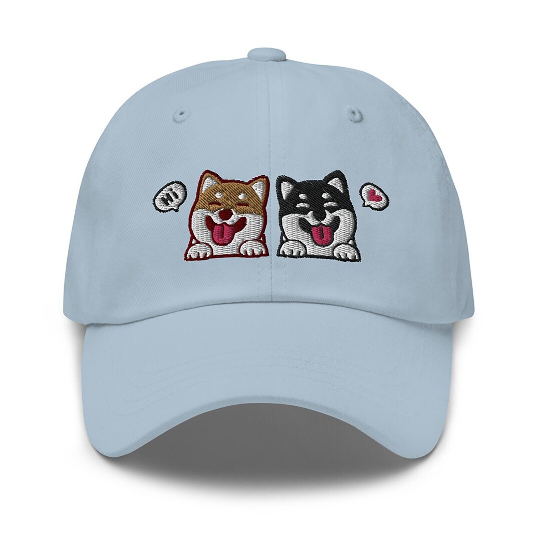 Shiba Inu Dad Hat / Red Shiba Inu / Black Shiba Inu / Shiba Inu Mom ...