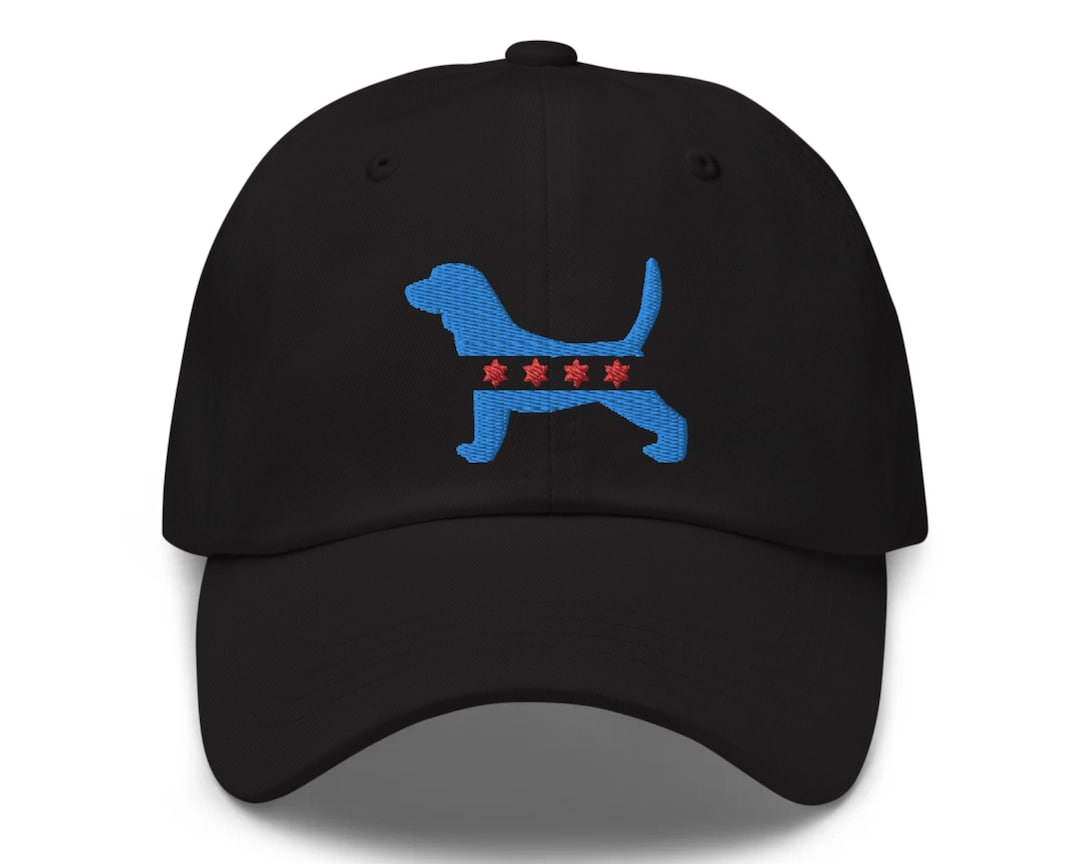 Chicago Beagle Embroidery Hat / Chicago Flag Beagle Dog Lover Hat ...