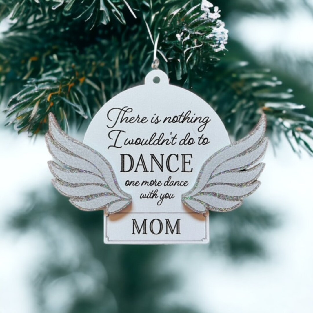 Personalized Memorial Ornament/ Memorial Ornament/ There is Nothing I ...