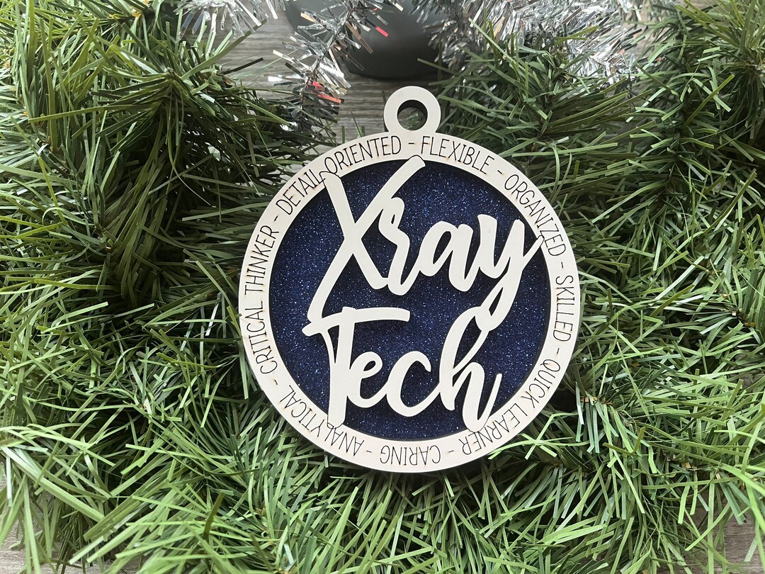 Xray Tech Ornament/ Xray Tech Gift/ Christmas Ornament/ Christmas Gift ...