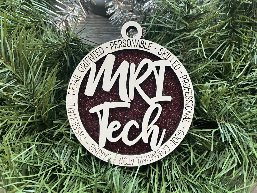 MRI Tech Ornament/ MRI Tech Gift/ MRI Tech Gift/ Christmas Ornament ...