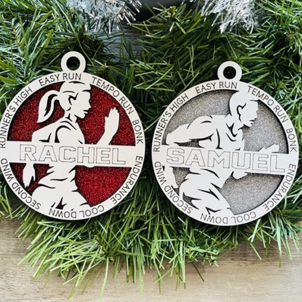 Runner Ornament - Etsy