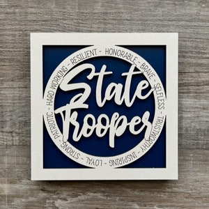 State Trooper Sign/ State Trooper Plaque/ State Trooper Gift ...