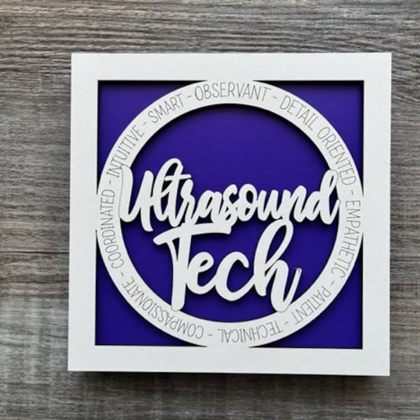 Ultrasound Tech Sign - Etsy